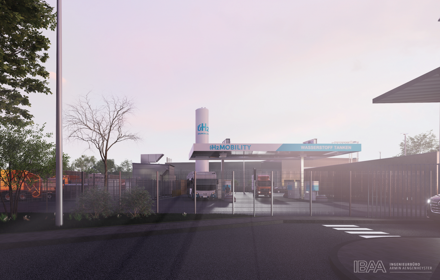 Start of construction for first high-performance hydrogen refuelling ...